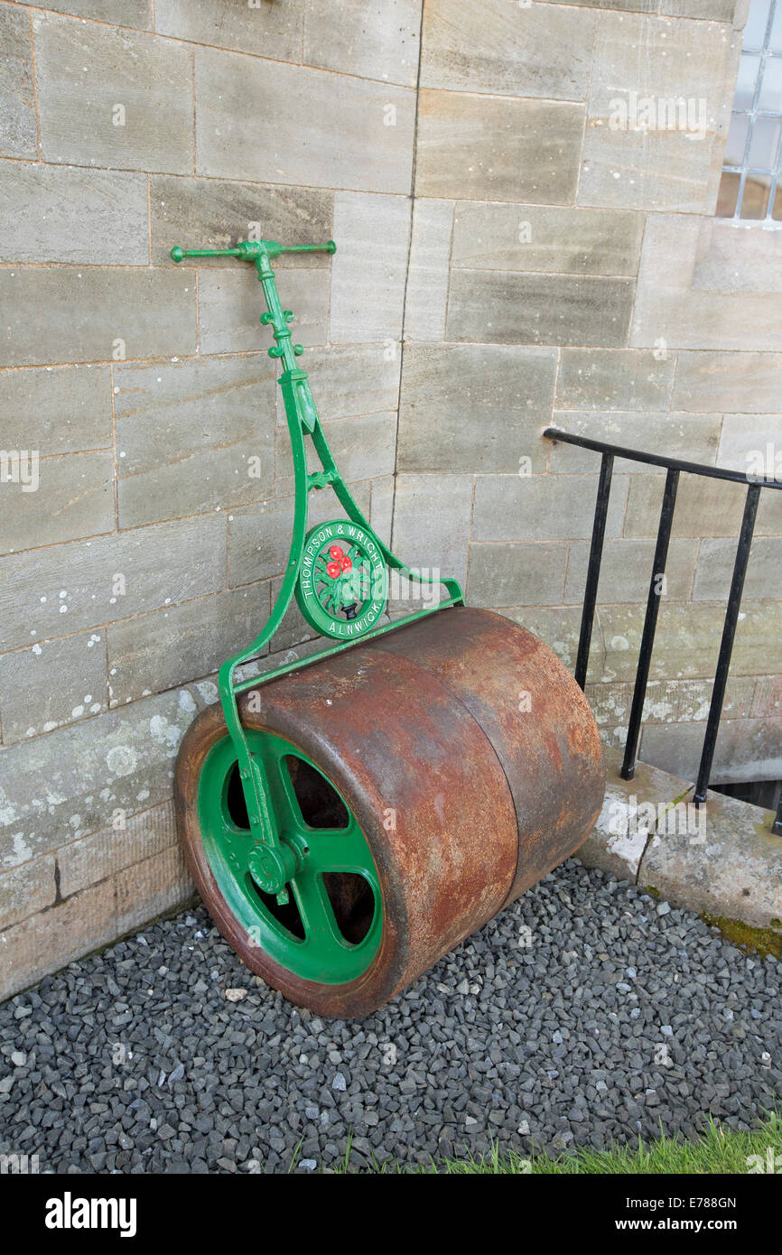 Old lawn roller High Resolution Stock Photography and Images - Alamy