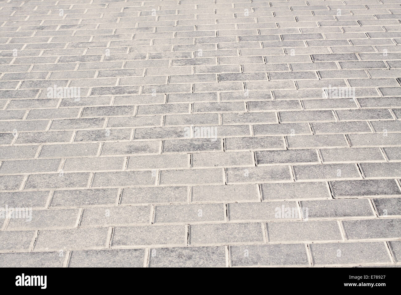 Brick stone street road Stock Photo - Alamy