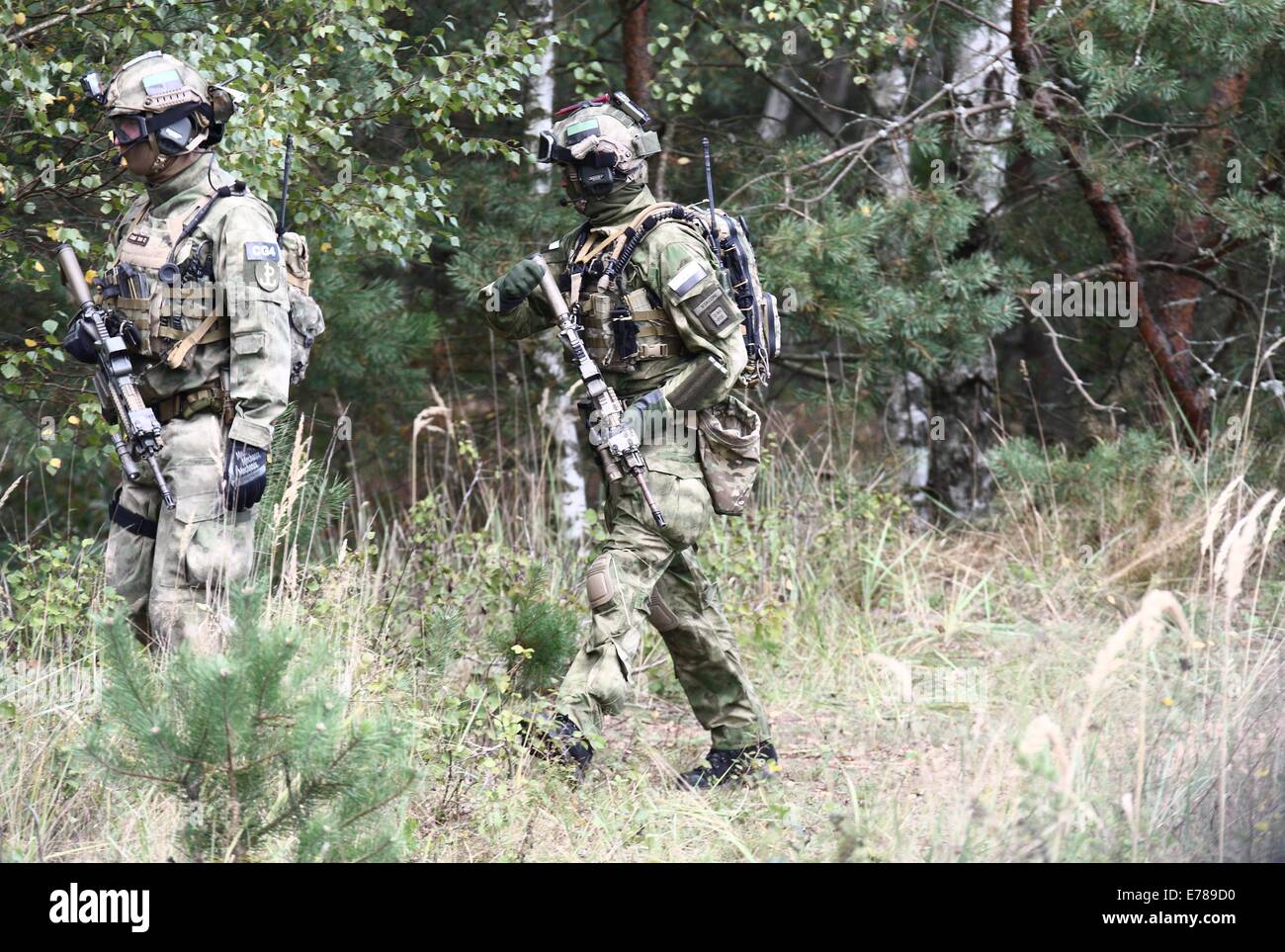 Oleszno, Poland 9th, September 2014 Nobel Sword-14 NATO international ...