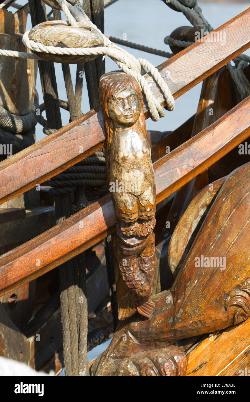 The Shtandart is a modern replica of a Russian navy flagship that was ...