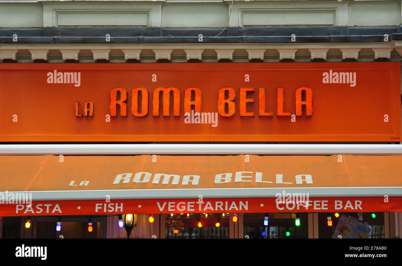 La Roma Bella, Gt Russell Street, London, England, UK Stock Photo - Alamy