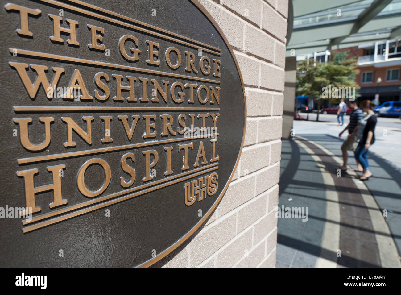 George Washington University Hospital Washington High Resolution Stock ...