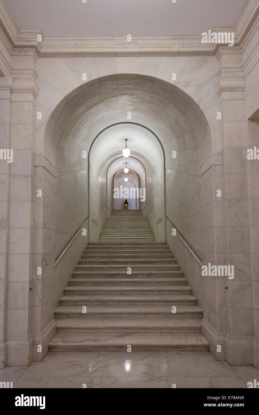 Marble staircase - US Supreme Court, Washington, DC USA Stock Photo - Alamy