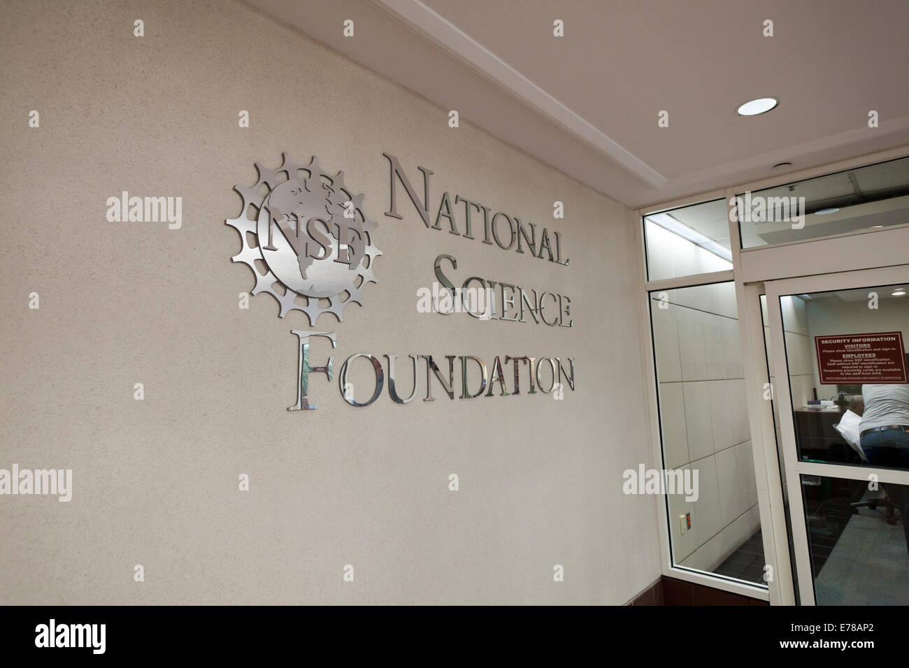 National Science Foundation sign - Arlington, Virginia USA Stock Photo ...