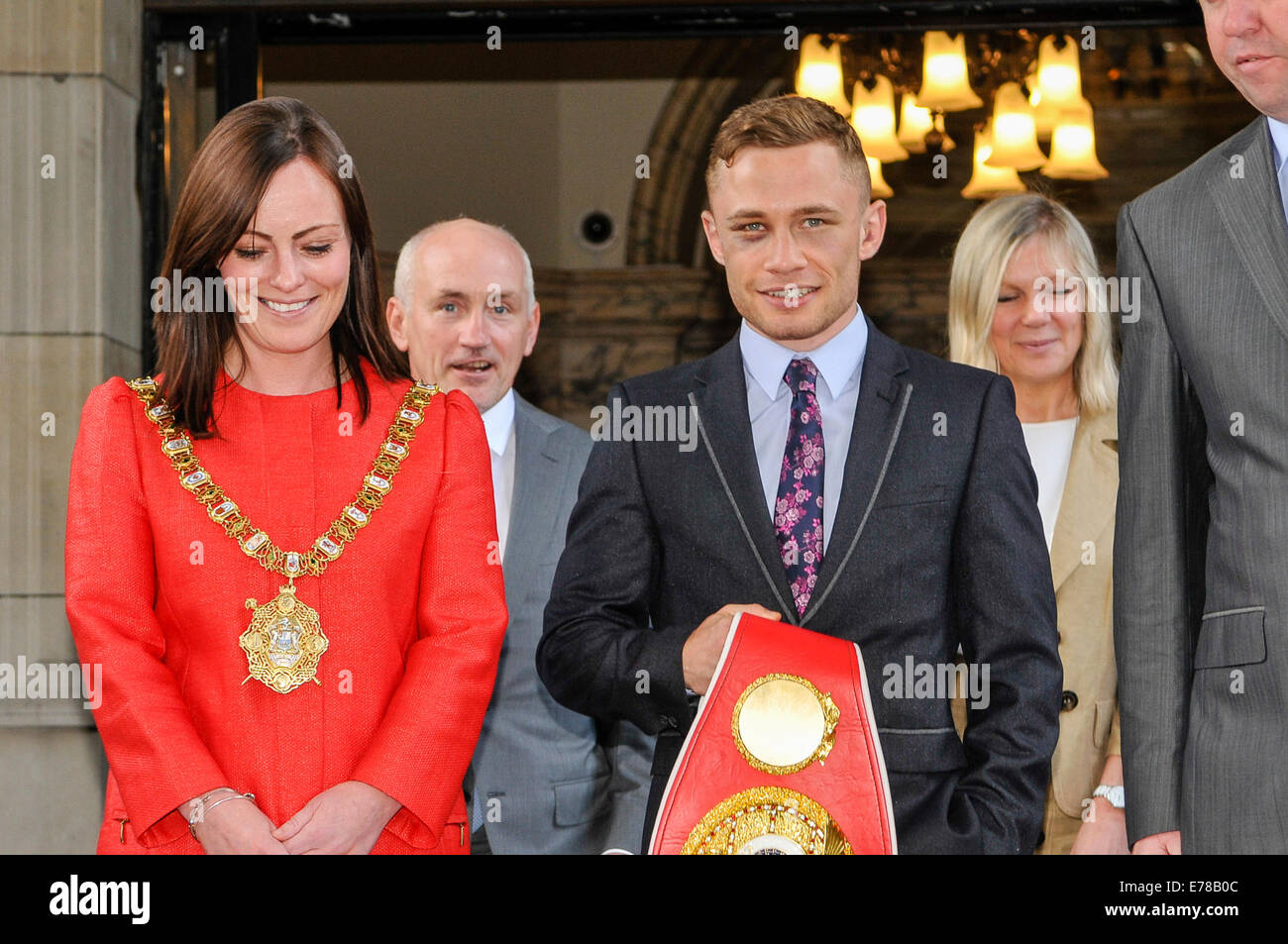 Belfast, Northern Ireland. 9 Sep 2014 - Lord Mayor of Belfast Nichola ...