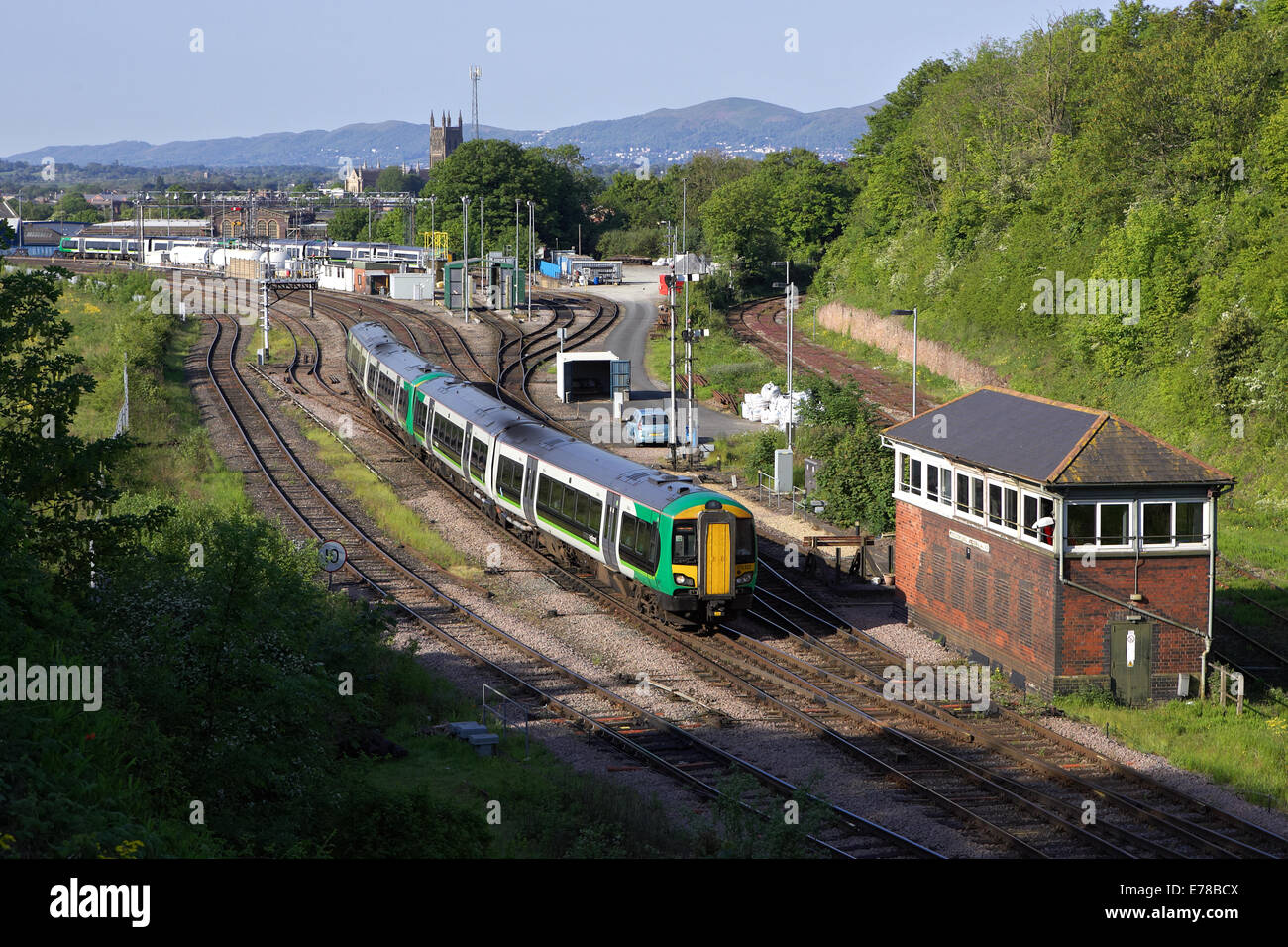 Class 172 train hi-res stock photography and images - Alamy