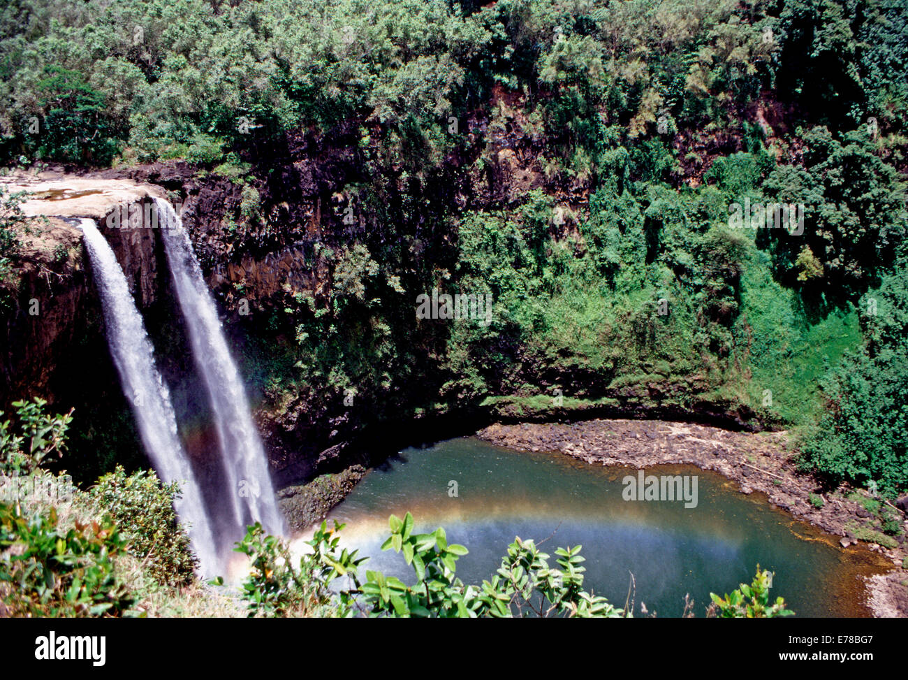 Wailua falls kauai hi-res stock photography and images - Alamy