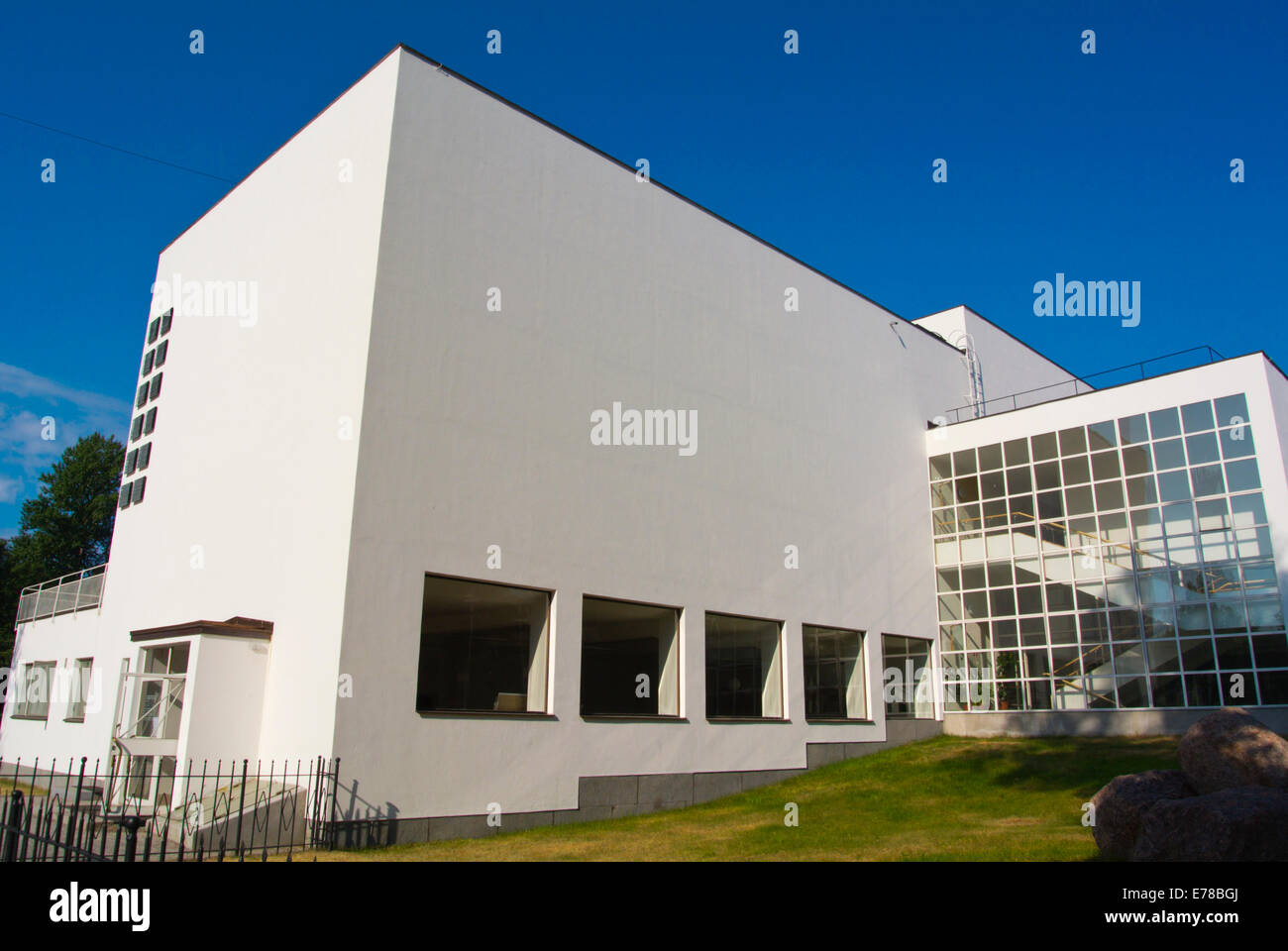 Main library (1935) in functionalist style, designed by Alvar Aalto ...