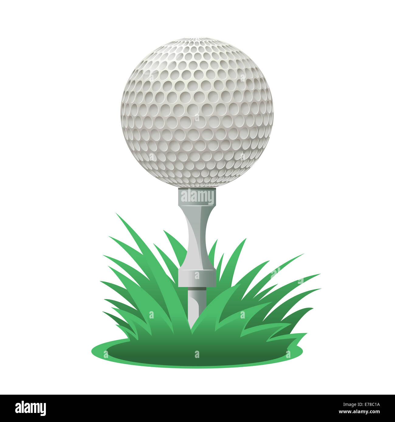 Golf ball vector art hi-res stock photography and images - Alamy