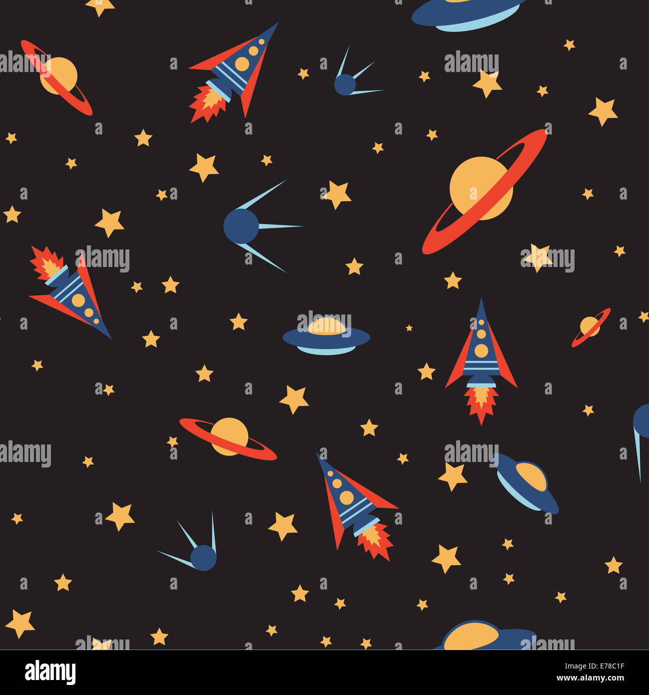 Seamless space colour Stock Photo - Alamy