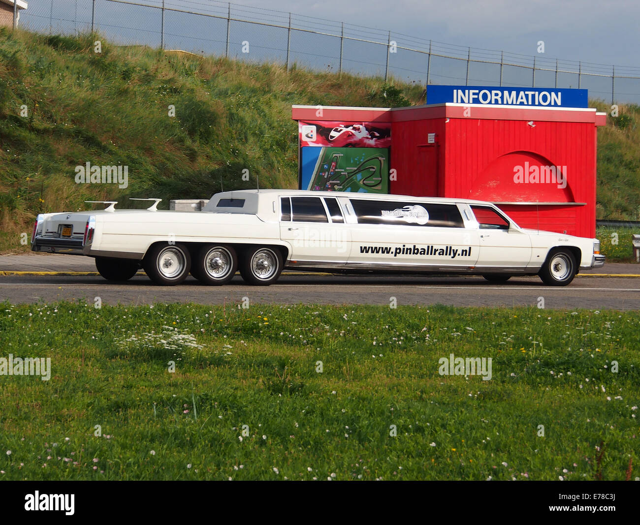 A photograph of a National Coach Engineering limousine, highlighting ...