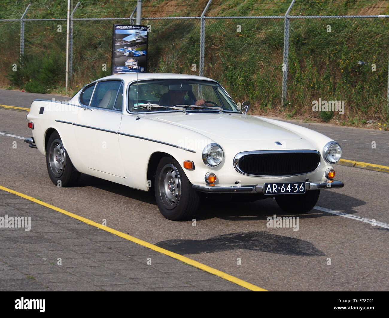 The Volvo 1800E, with license plate AR-64-36, is a classic Swedish ...