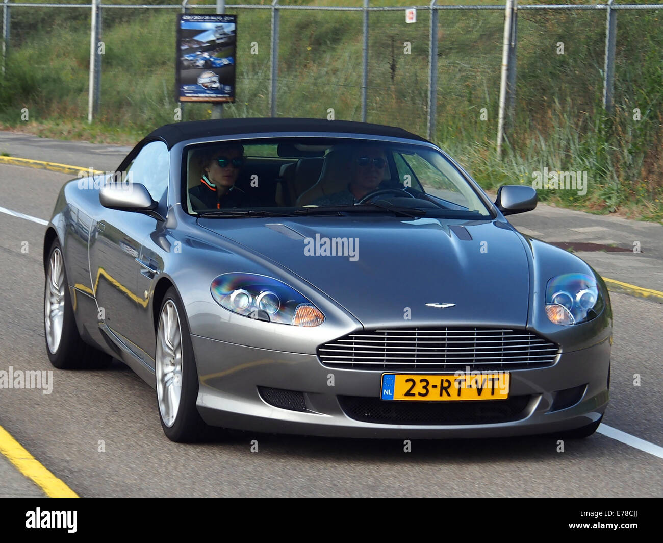 Aston Martin Db9 Convertible Blue