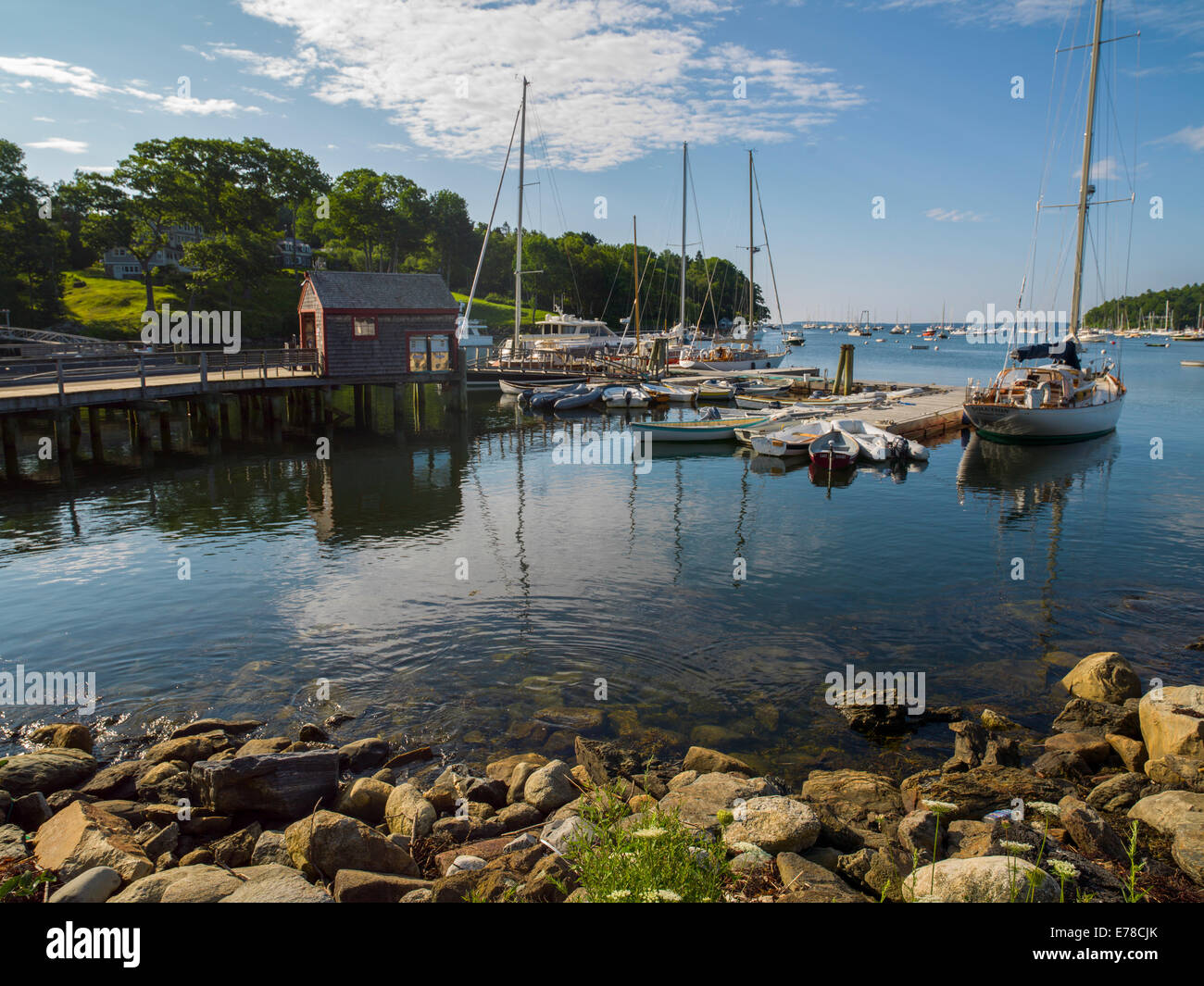 Rockport Maine Boat High Resolution Stock Photography and Images - Alamy