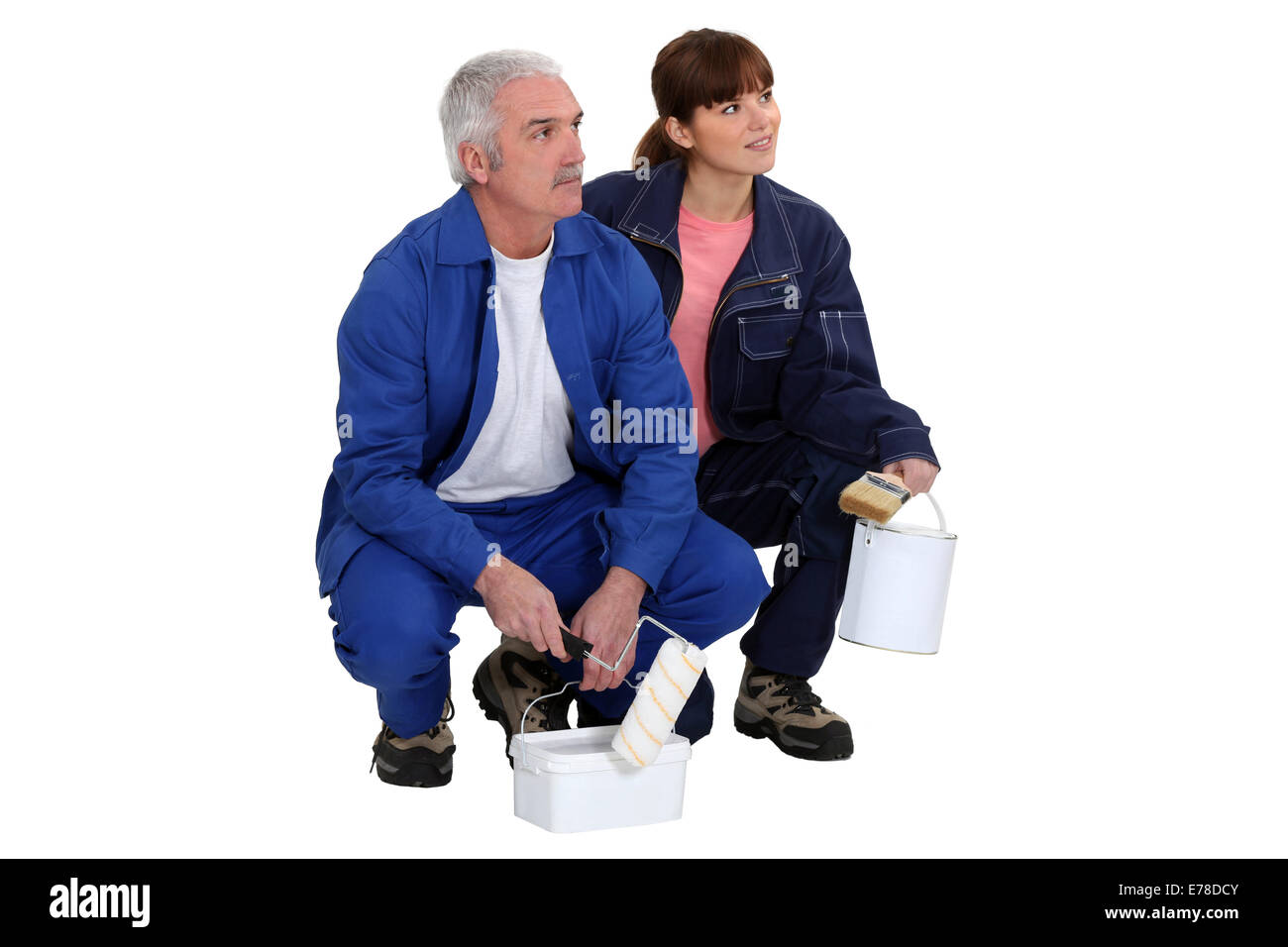 Painters brushes Cut Out Stock Images & Pictures - Alamy