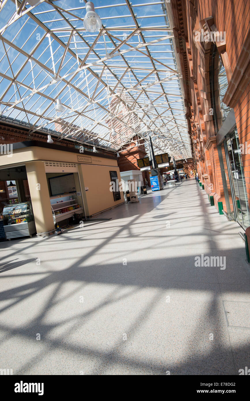 Inside the newly refurbished Nottingham City Train Station ...
