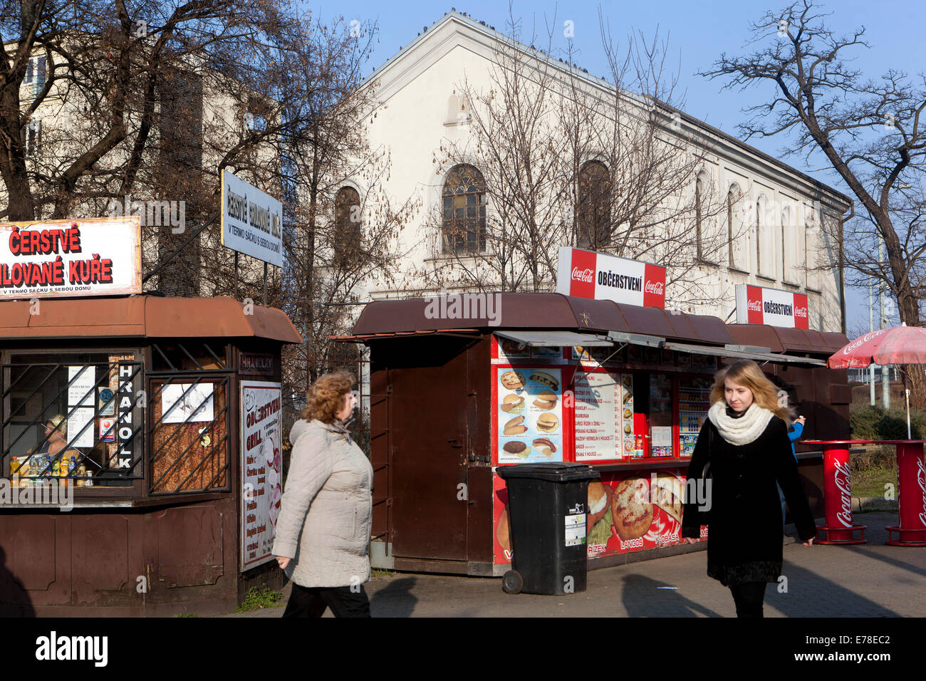 New Liben Synagogue, Palmovka, Prague Czech RepublicPrague Stock Photo ...