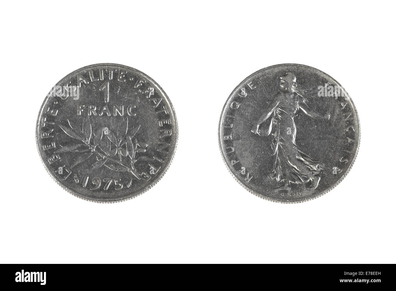 French franc hi-res stock photography and images - Alamy