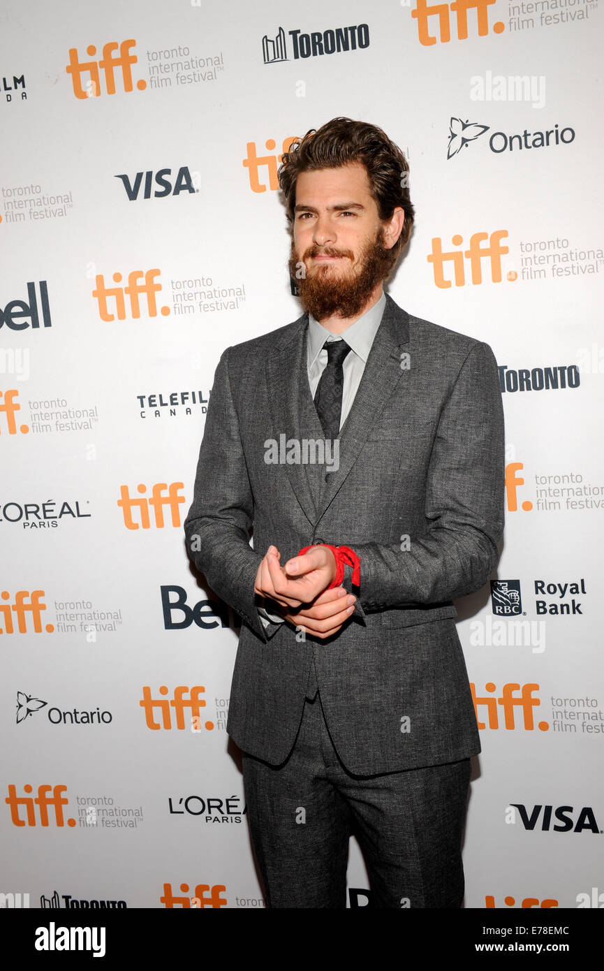 Toronto, Ontario, Canada. 8th Sep, 2014. Actor ANDREW GARFIELD attends ...