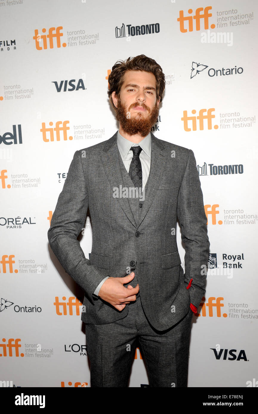 Toronto, Ontario, Canada. 8th Sep, 2014. Actor ANDREW GARFIELD attends ...