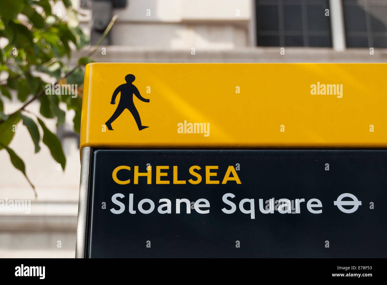 Sloane square london sign hi-res stock photography and images - Alamy