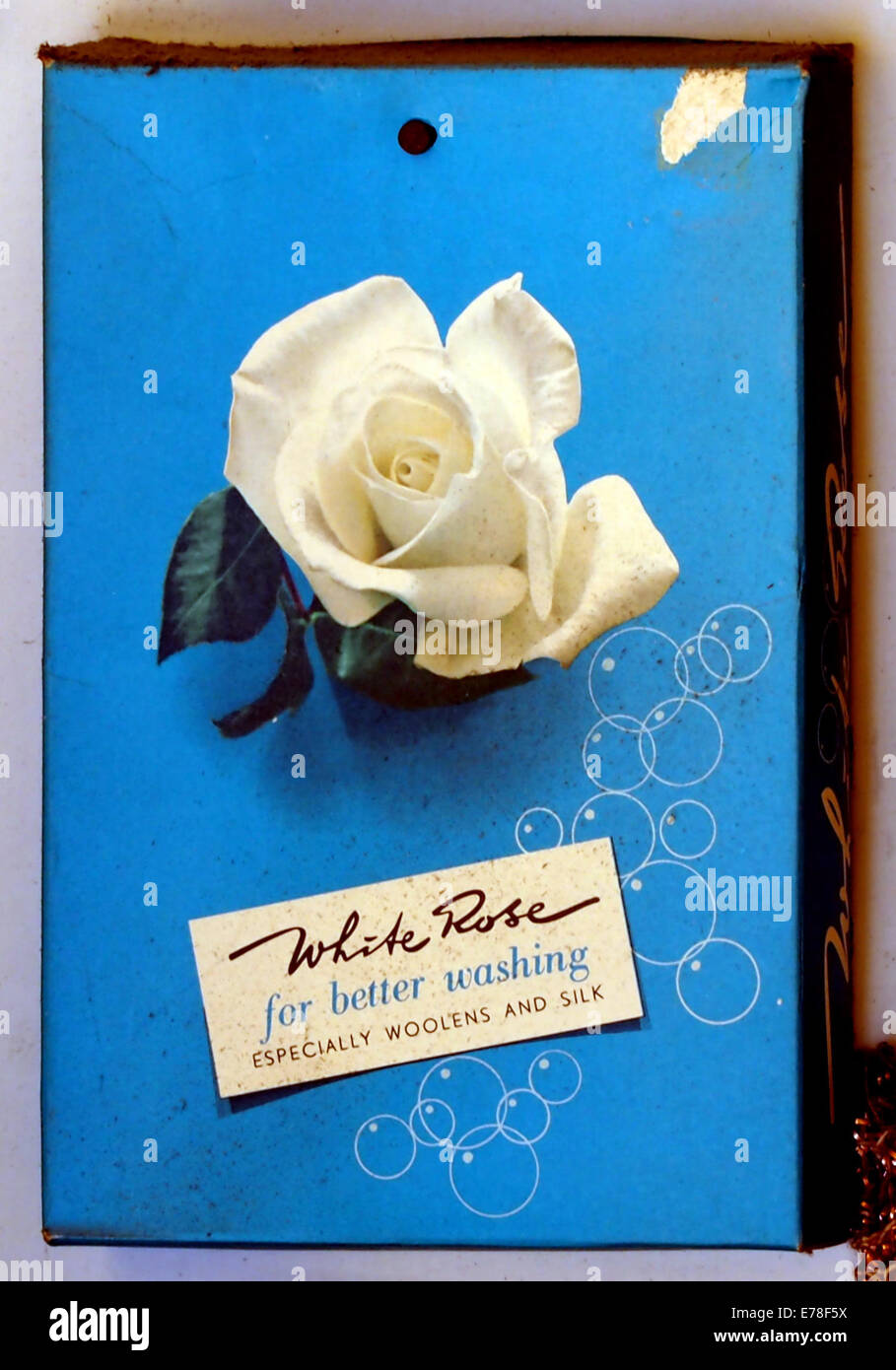 White Rose washing detergent Stock Photo - Alamy