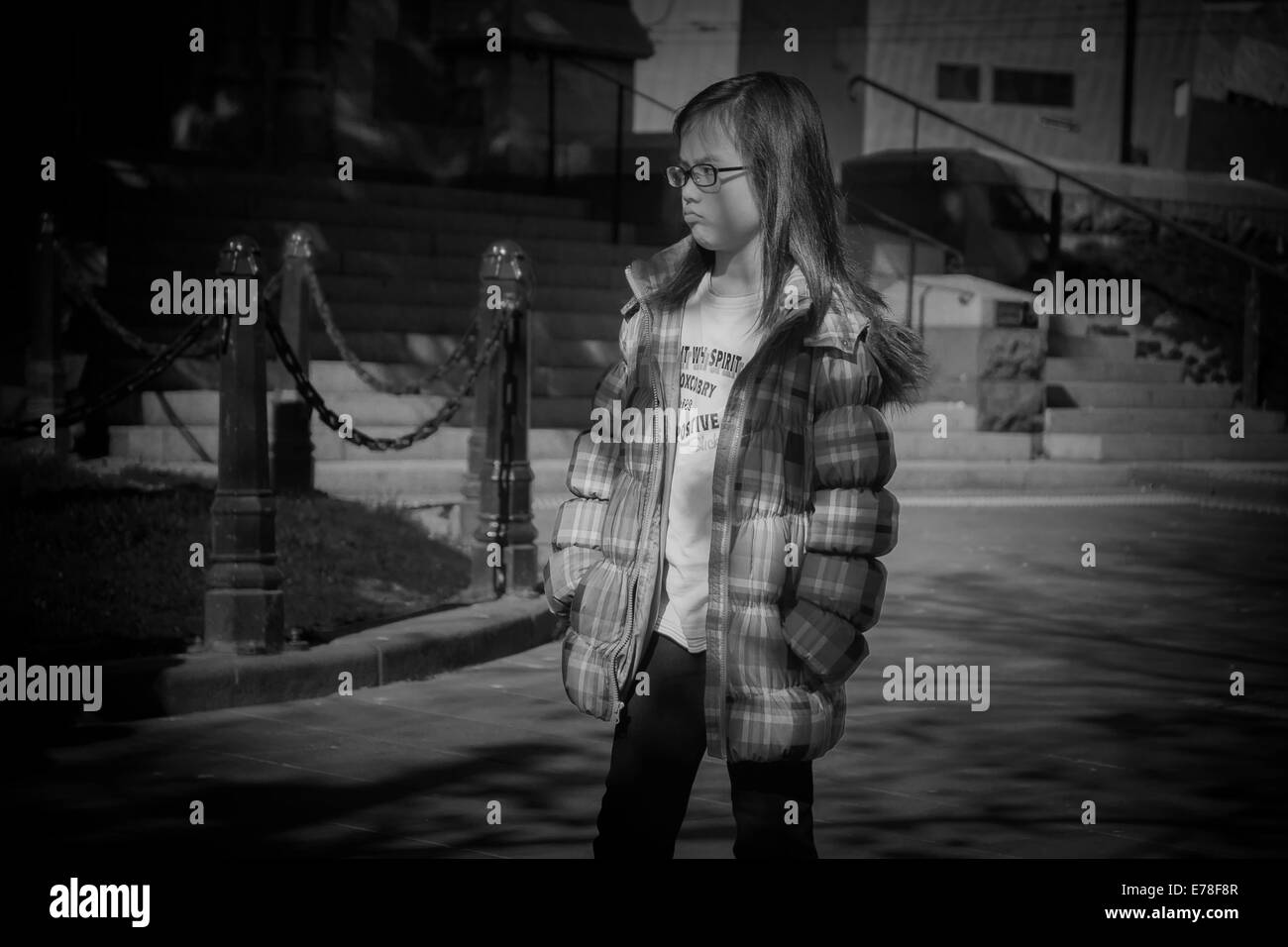 Child asian Black and White Stock Photos & Images - Alamy