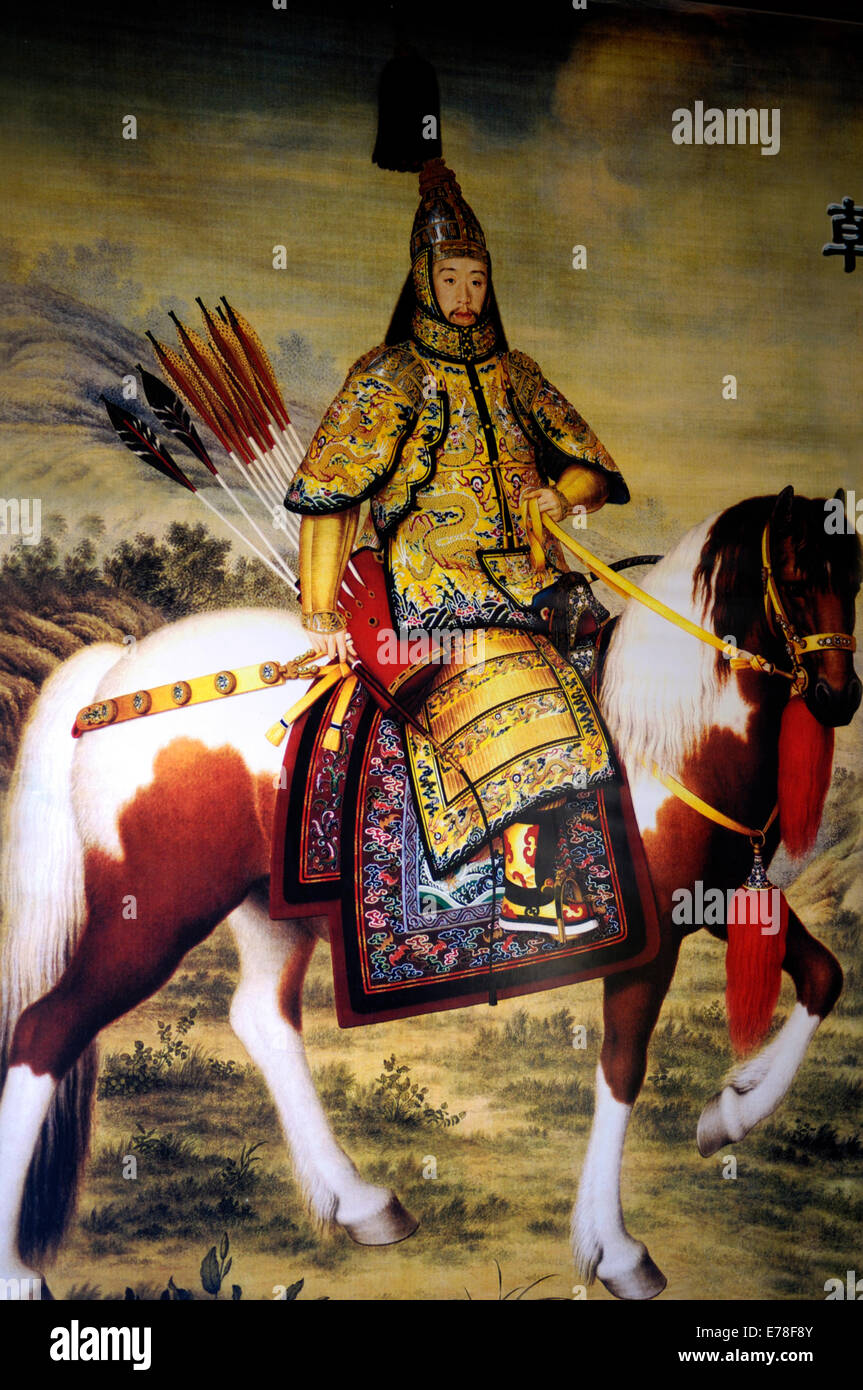 Qing emperor hi-res stock photography and images - Alamy
