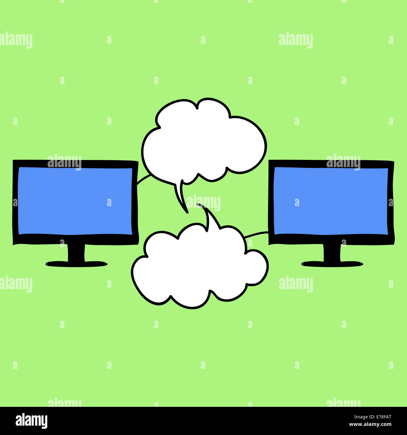 Chat connect hi-res stock photography and images - Alamy