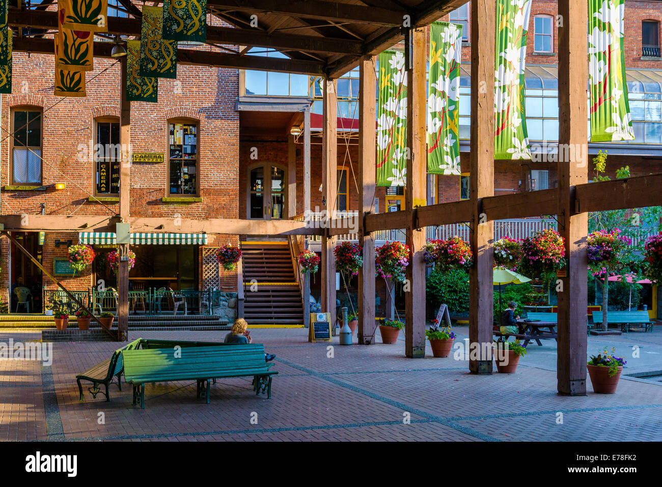 British columbia market square victoria hi-res stock photography and ...