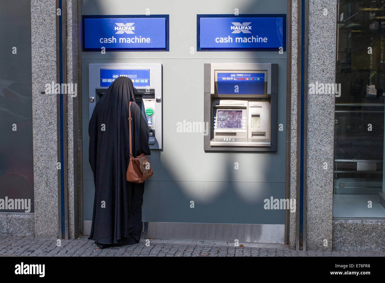 Halifax cash machine hi-res stock photography and images - Alamy