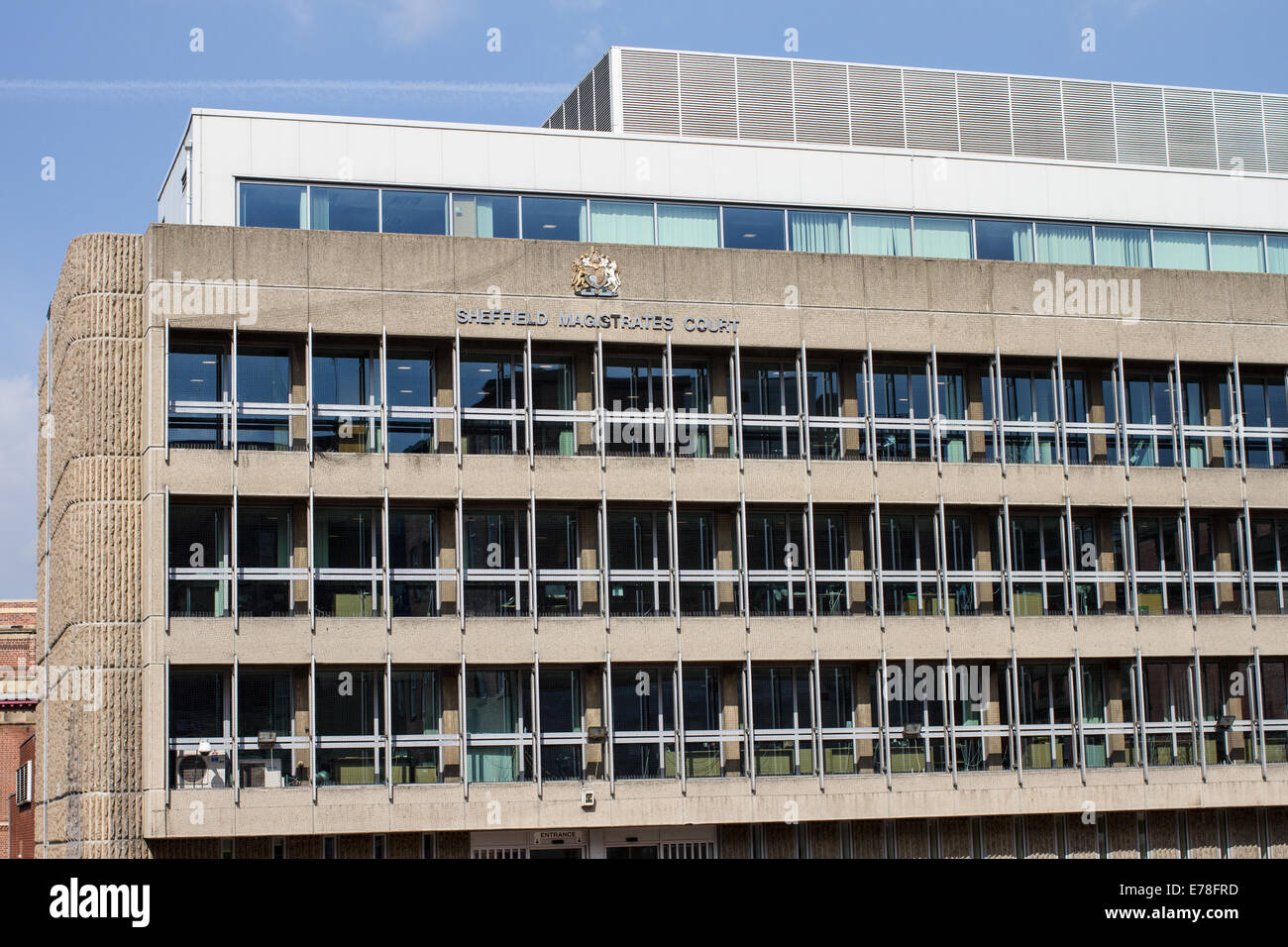 Sheffield Magistrates Court in Sheffield South Yorkshire UK Stock Photo ...