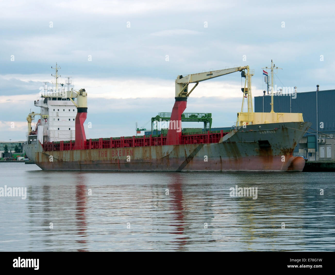 SABRINA, identified by IMO number 9240471, is a vessel docked at the Port of Amsterdam. This ...