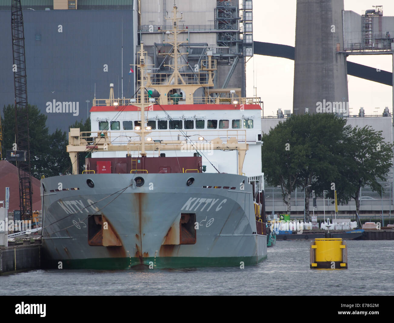 KITTY C is a vessel with IMO number 9558048 docked at the Port of ...