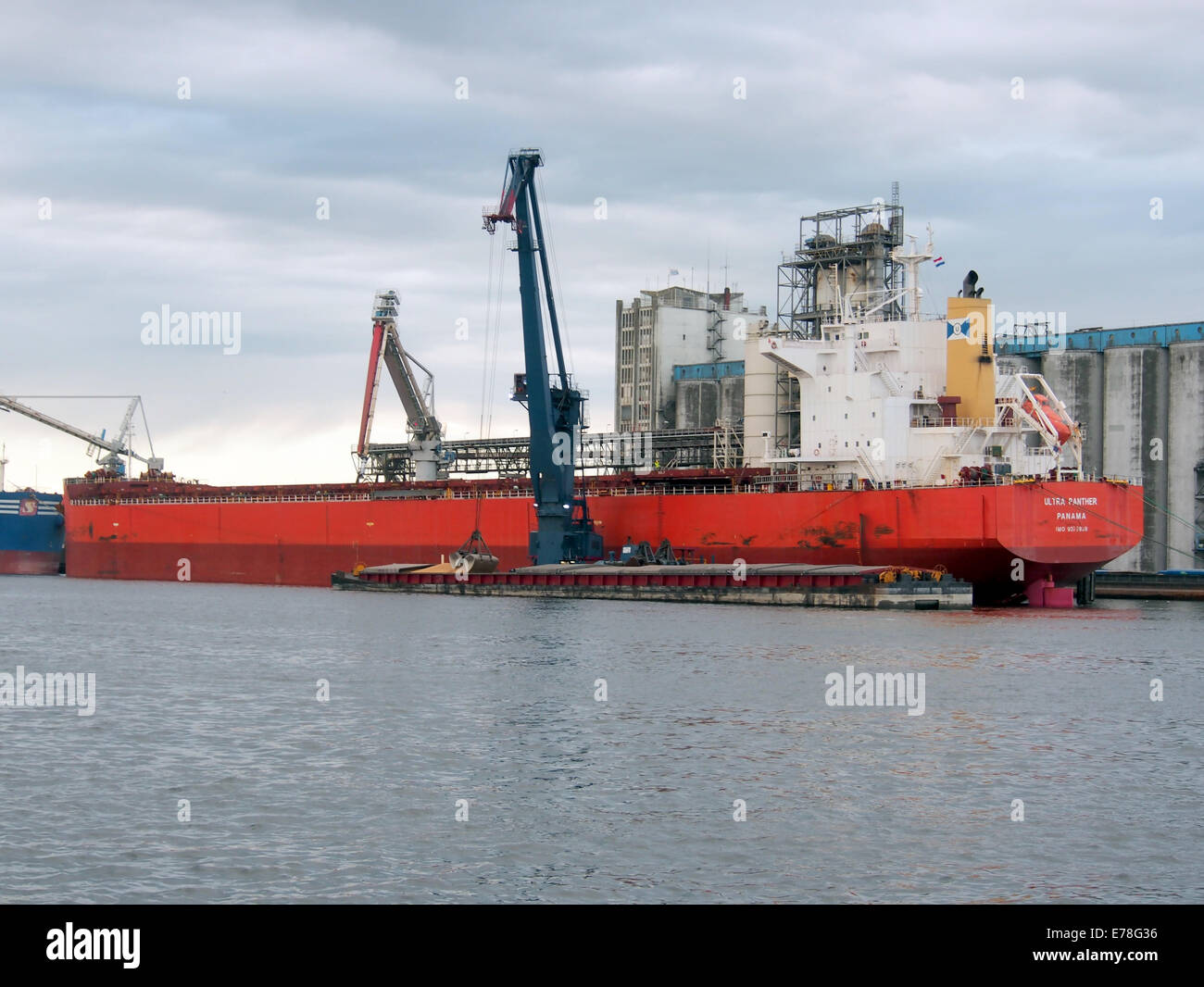 The Ultra Panther, IMO 9375939, is a cargo vessel docked at the Port of ...