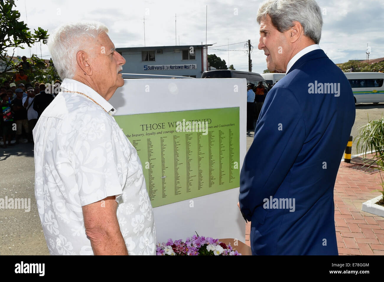 Secretary Kerry Receives Briefing on Solomon Islands Scouts and ...