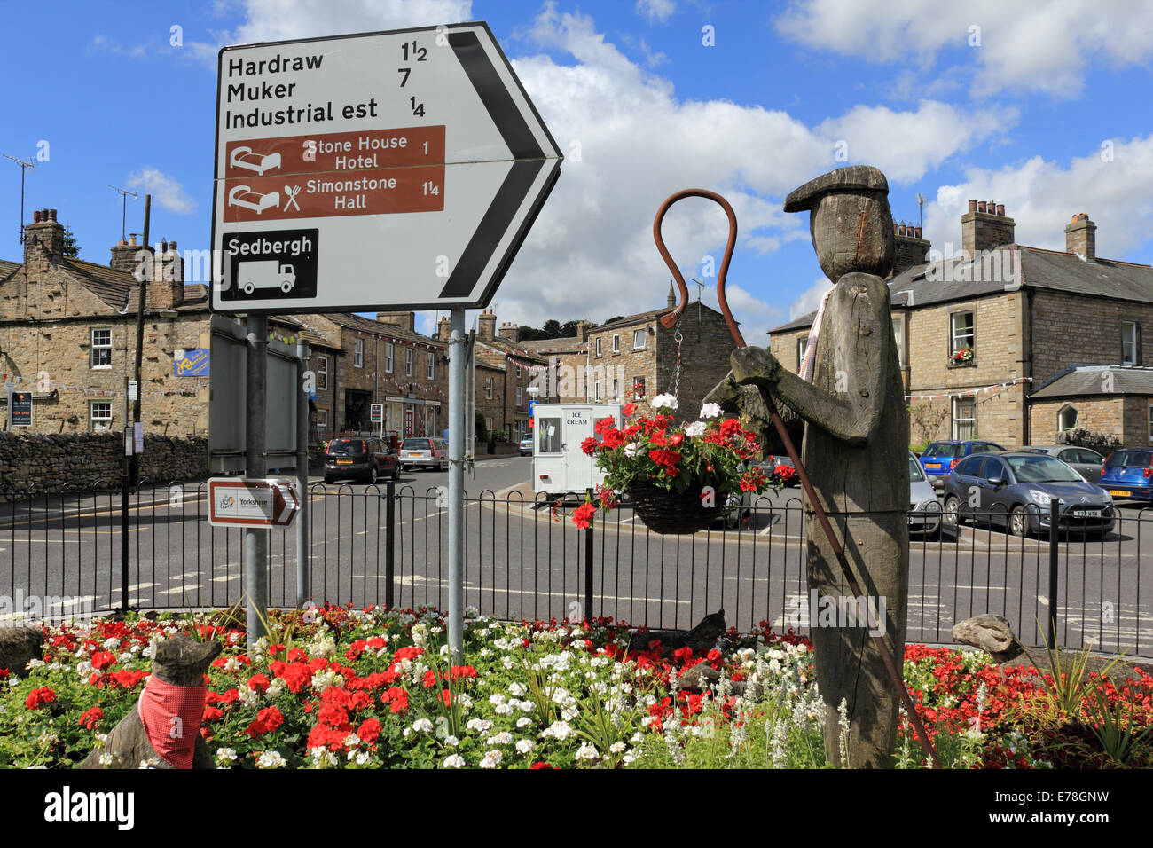 Hawes, North Yorkshire, England, UK Stock Photo - Alamy