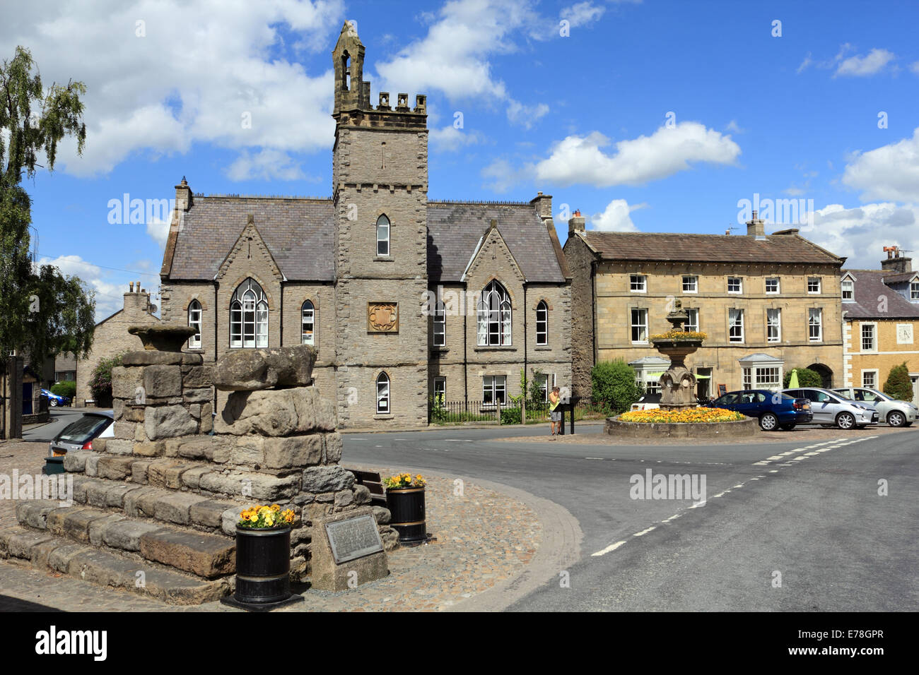 Middleham, Yorkshire, England, UK Stock Photo - Alamy