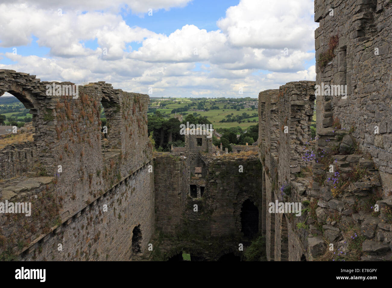 Middleham Castle, Yorkshire, England, UK Stock Photo - Alamy