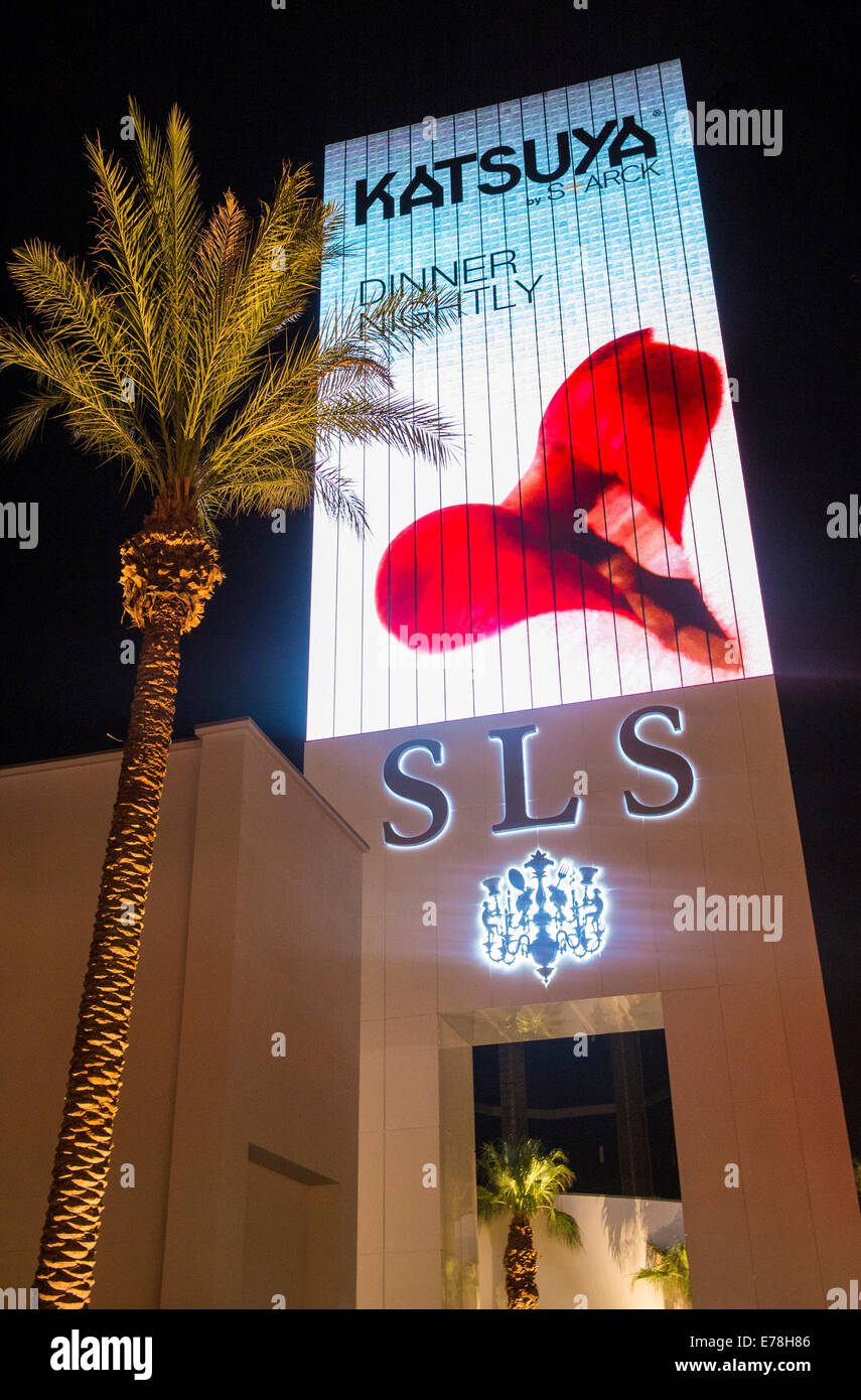 The SLS Hotel & casino in Las Vegas Stock Photo - Alamy