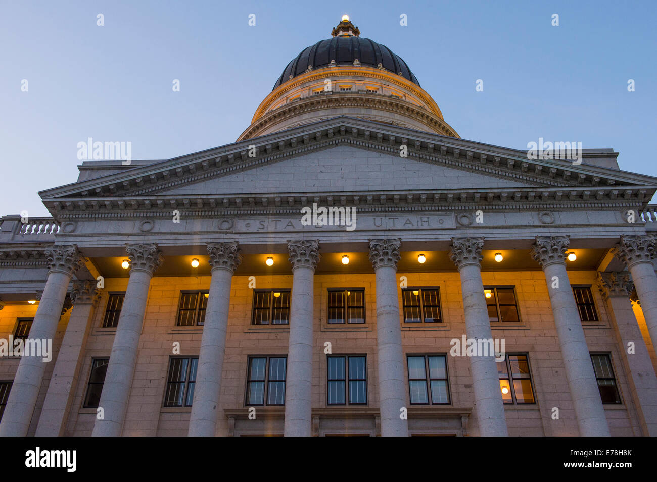 The State Capitol Building in Salt Lake City, Utah Stock Photo - Alamy