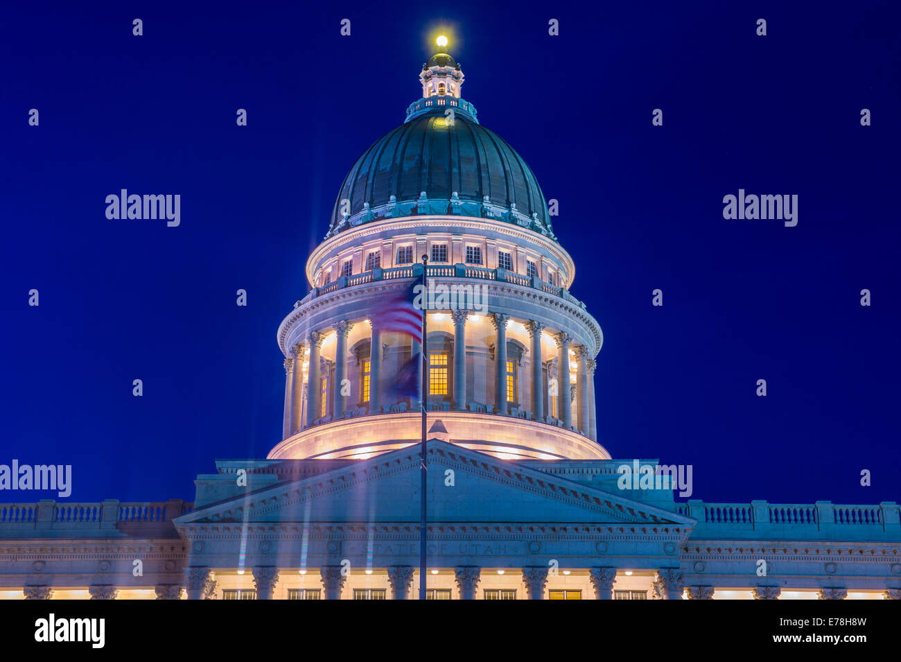 The State Capitol Building in Salt Lake City, Utah Stock Photo - Alamy