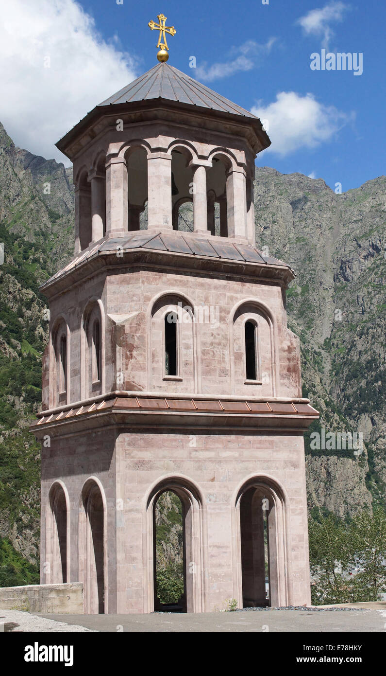 Church, Darial Gorge, Georgian Military Road, Georgia, Europe Stock ...