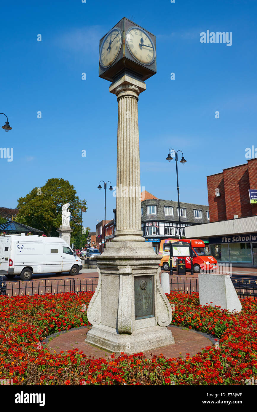 Memorial Clock Donated To The Town By Henry Benton A Local Butcher ...