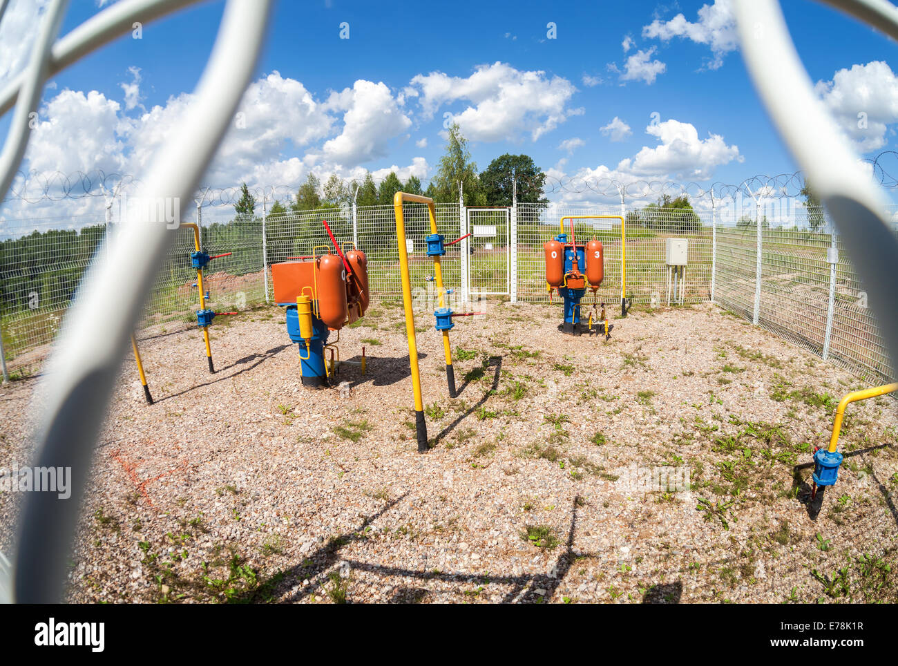 Fuel delivery point at fuel station hi-res stock photography and images ...