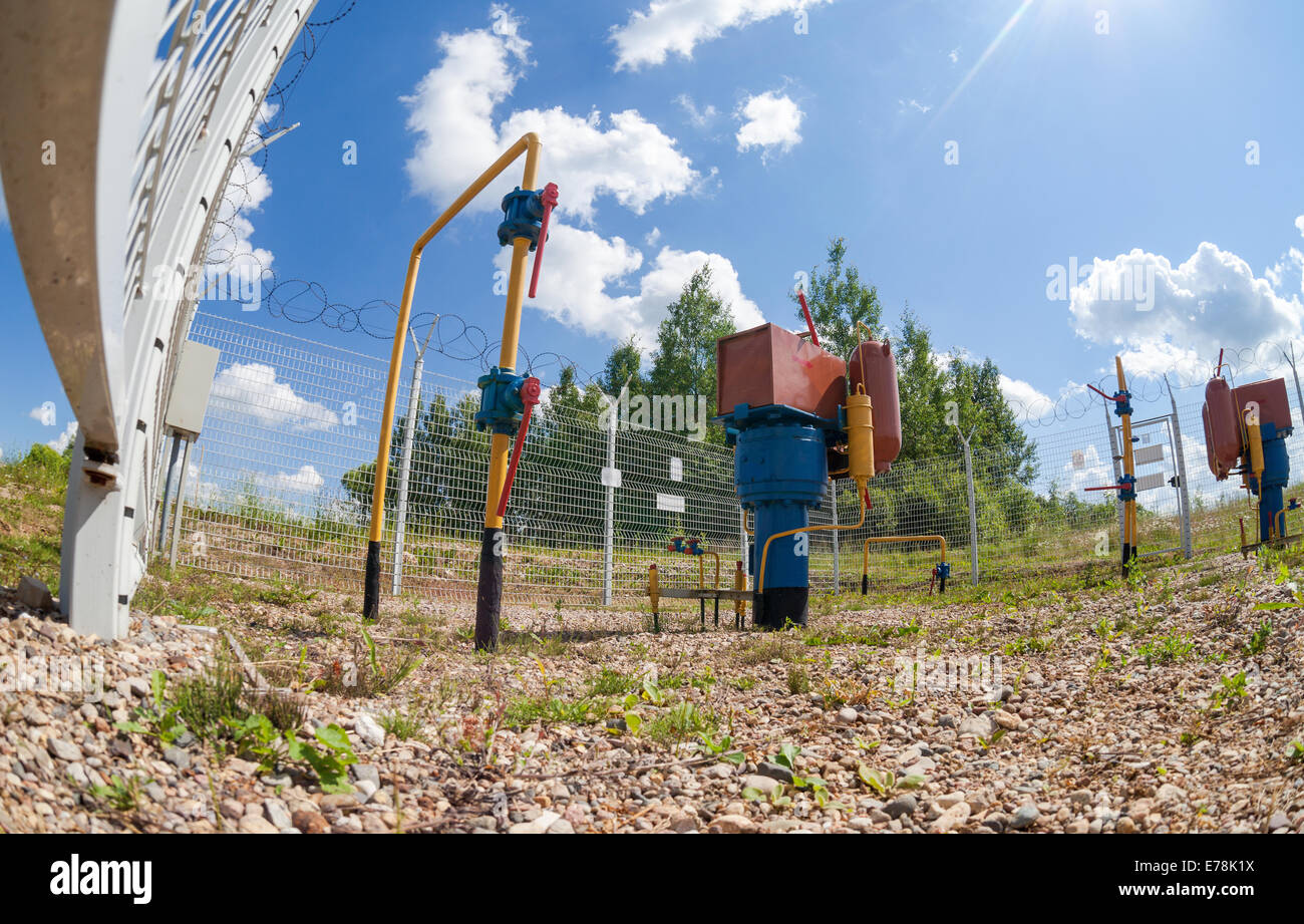 Fuel delivery point at fuel station hi-res stock photography and images ...