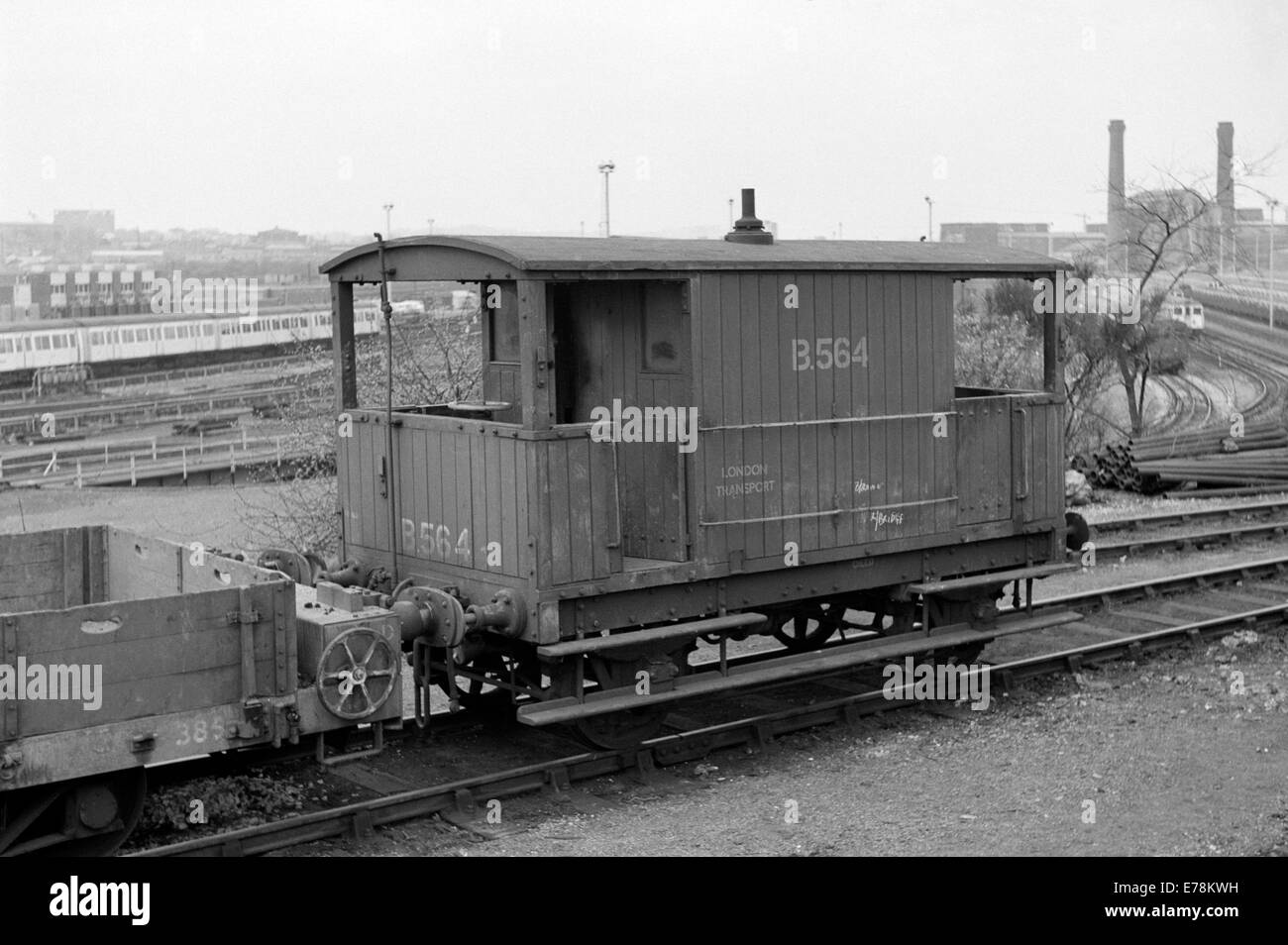 Train guards van Black and White Stock Photos & Images - Alamy