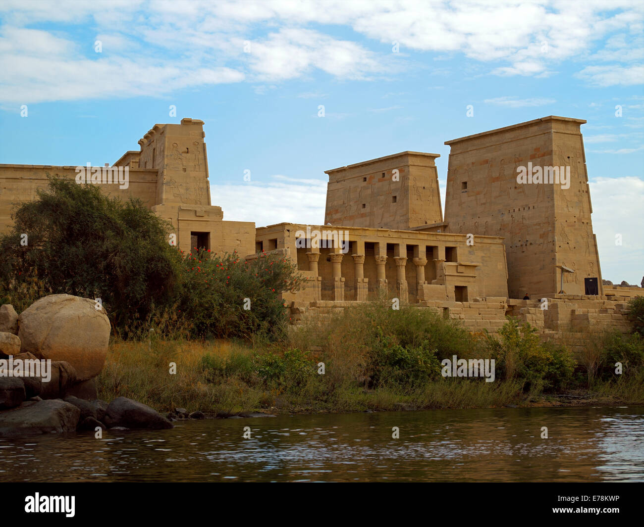 The Temple of Philae Stock Photo - Alamy