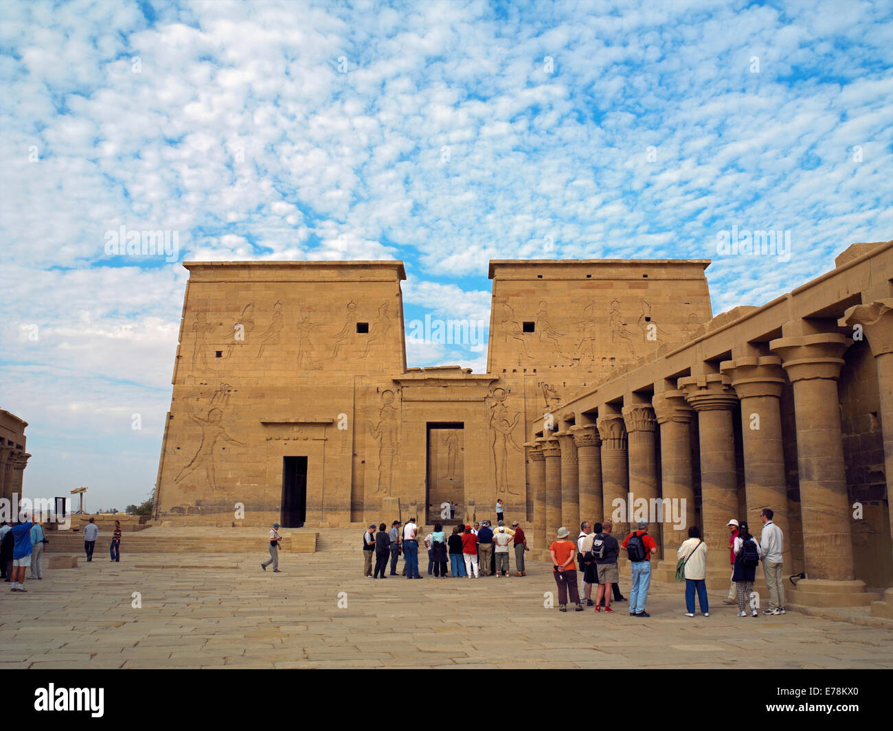 The Temple of Philae Stock Photo - Alamy