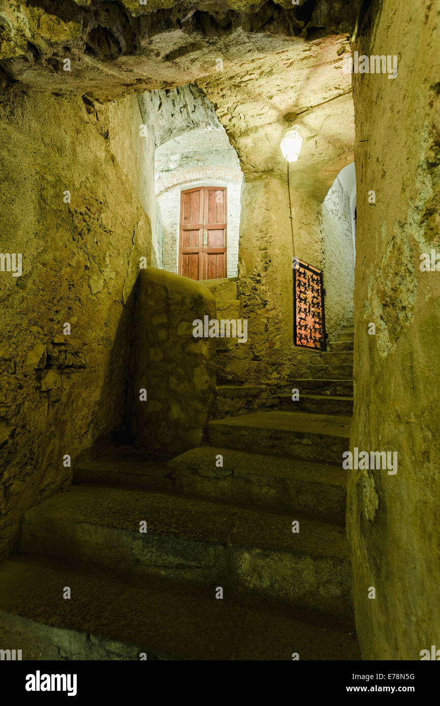 Inside of Castello Brown; Portofino, Liguria, Italy Stock Photo - Alamy